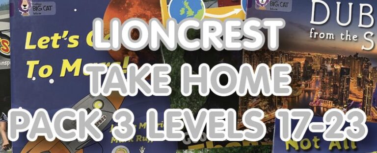 Lioncrest Take Home Pack 3 (Level 17-23) - Lioncrest Education