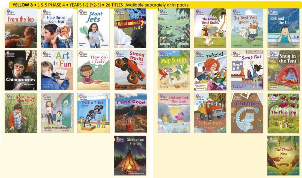 Big Cat Phonics Letters & Sounds Yellow Pack (26 titles) - Lioncrest ...
