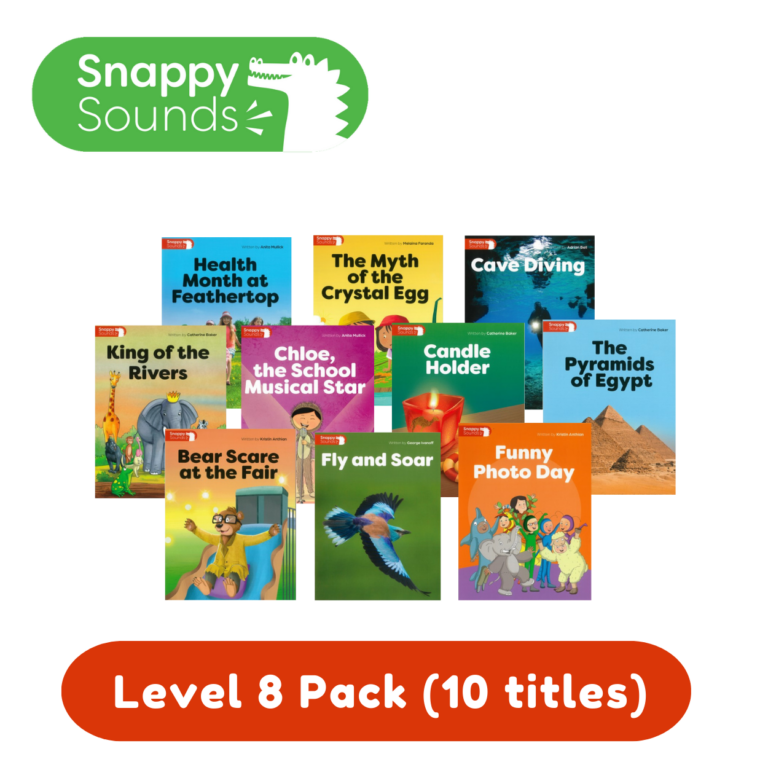 Snappy Sounds Level 8 Pack (10 titles) - Lioncrest Education