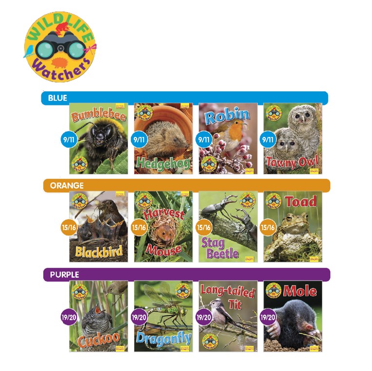 Wildlife Watchers Set (12 titles) - Lioncrest Education