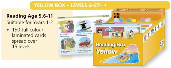 Reading Box - Yellow - Lioncrest Education