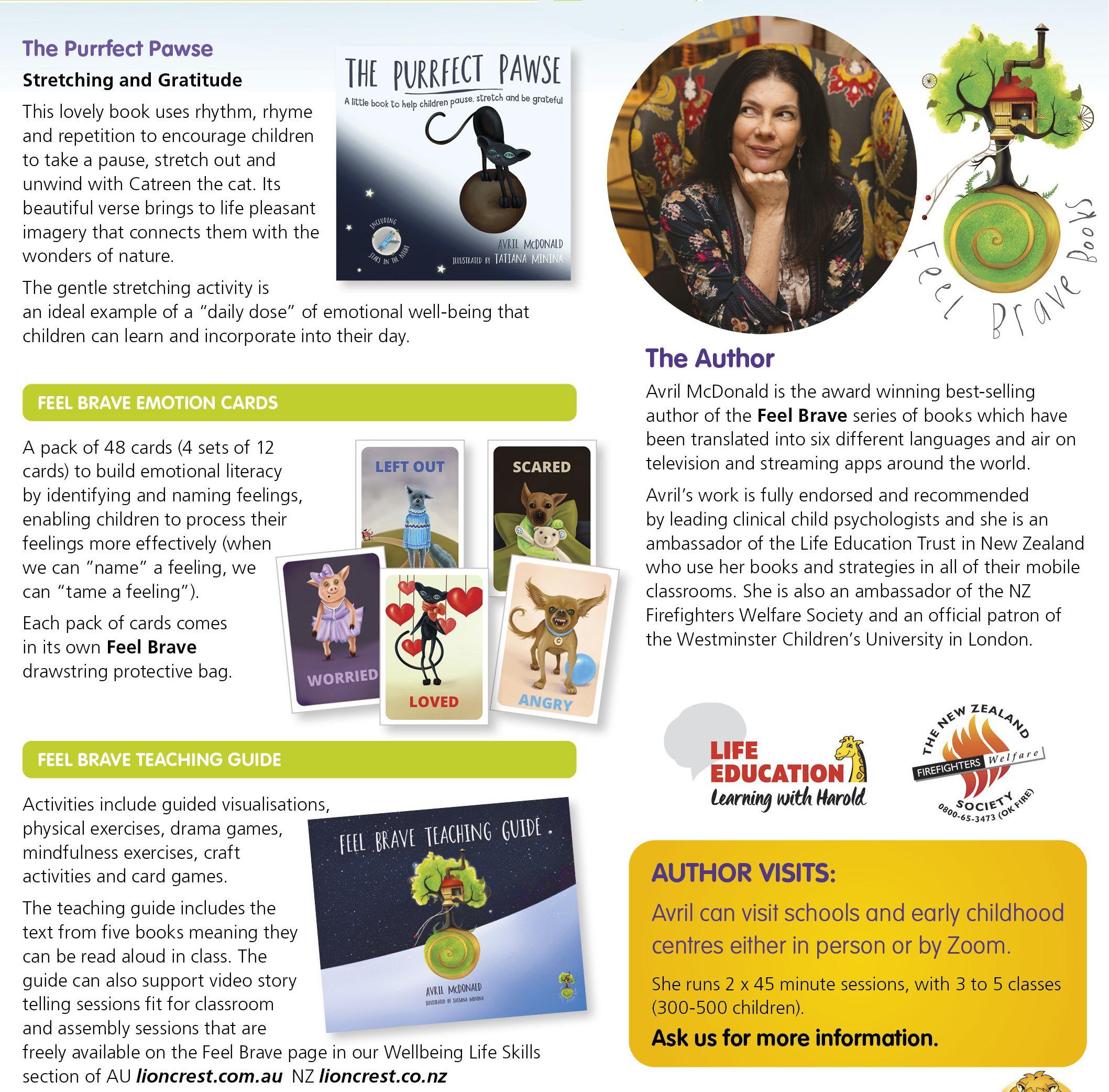 Feel Brave 7 Children Bks +TG and Cards - Lioncrest Education