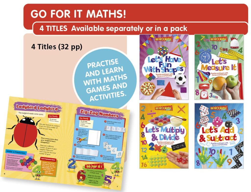 Go For it Maths Set (4 titles) - Lioncrest Education