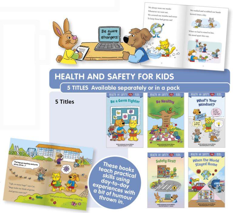 Health & Safety for Kids Pack (5 titles) - Lioncrest Education