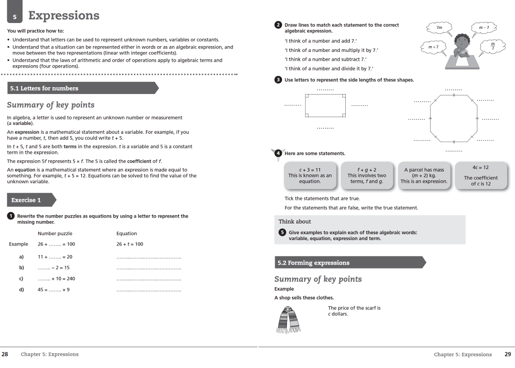 Collins Cambridge Lower Secondary Maths - Workbook: Stage 7: (Second ...